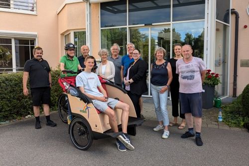 Eine Rikscha für die Ravensburger Weststadt - Stiftung Liebenau